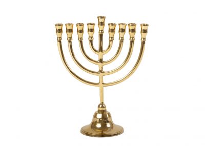 Order Classic Bronze Hanukkah Menorah By Yair Emanuel |ProShofar.com