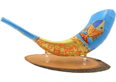 Shop For Decorated Shofar Jerusalem | visit ProShofar.com